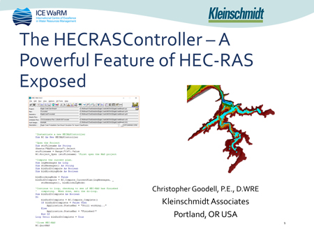 The HECRASController – A Powerful Feature of HEC-RAS Exposed ...